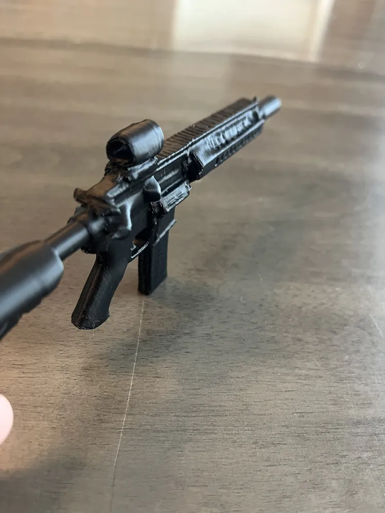 Realistic AR 15 Prop Model - Free 3D Print Model - MakerWorld