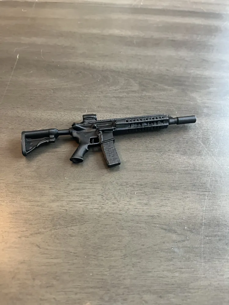 Realistic AR 15 Prop Model - Free 3D Print Model - MakerWorld