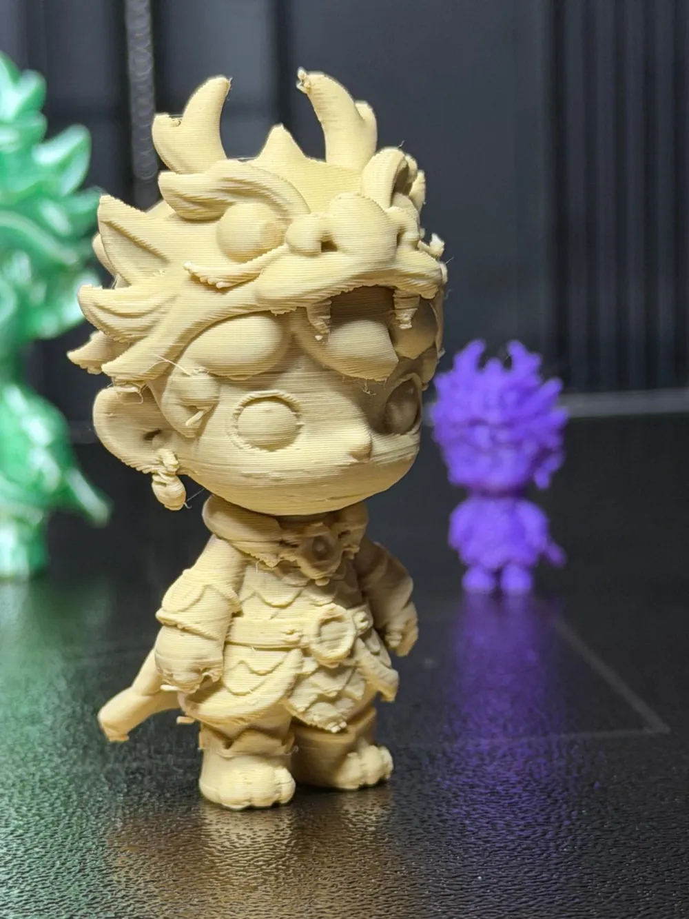Tiny Dragon Girl – Fast, Cute & 3g Filament - Free 3D Print Model ...