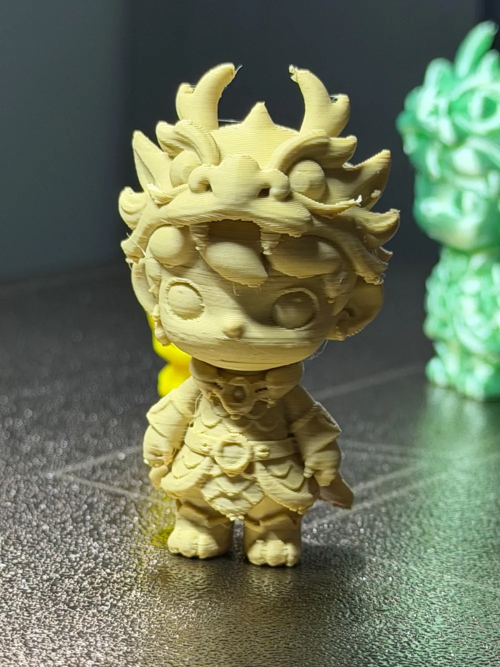 Tiny Dragon Girl – Fast, Cute & 3g Filament - Free 3D Print Model ...