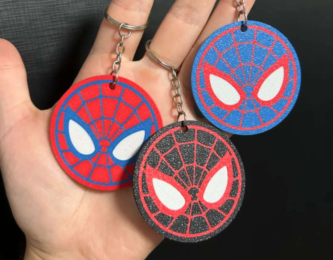 Cool Spider-Man Keychain - Free 3D Print Model - MakerWorld