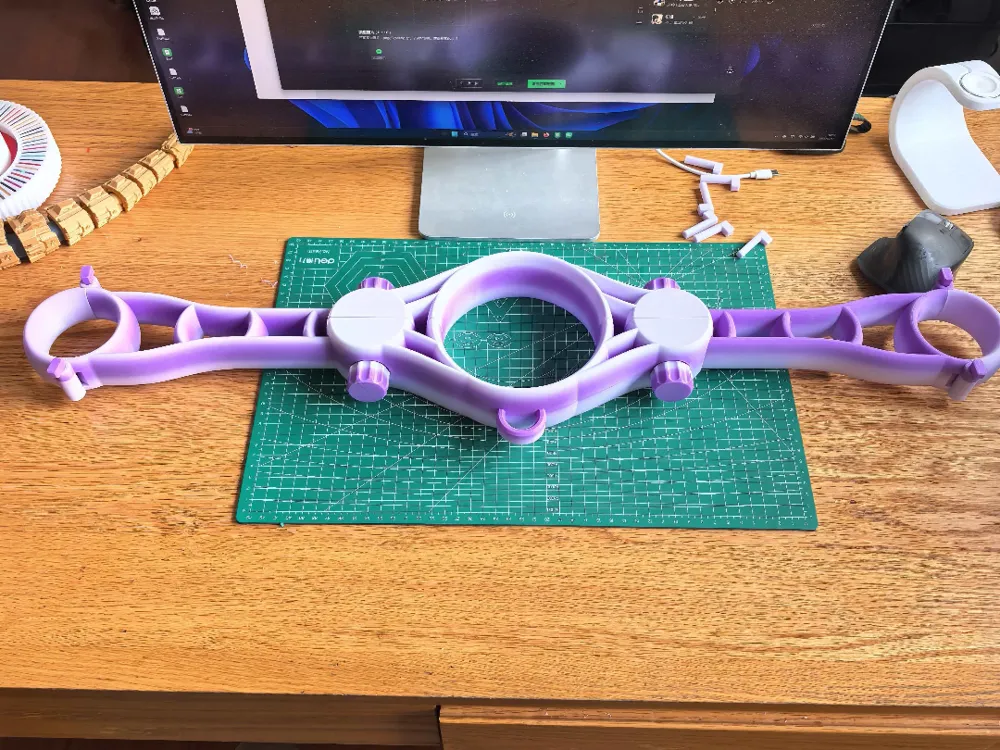 Horizontal Flail V2 - Free 3D Print Model - MakerWorld