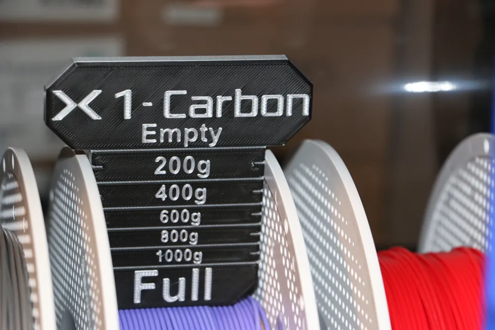 Filament Spool Meter X1C by SlickPrint MakerWorld: Download Free 3D Models