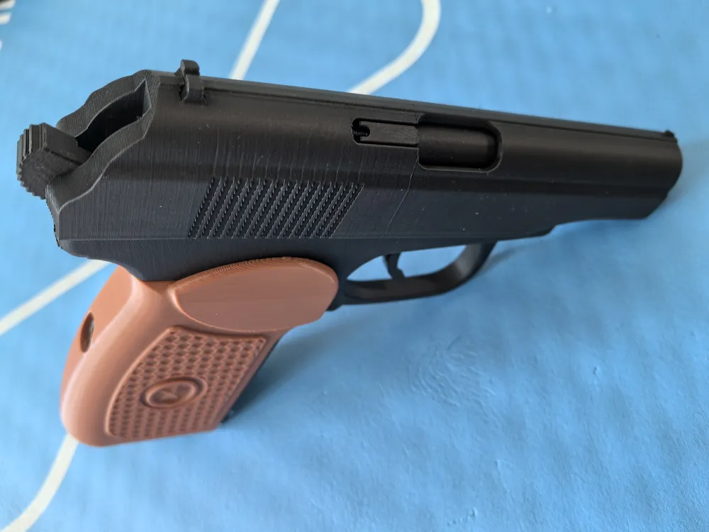 Makarov PM pistol by Northeast Tiger Walking Again MakerWorld: Download Free 3D Models