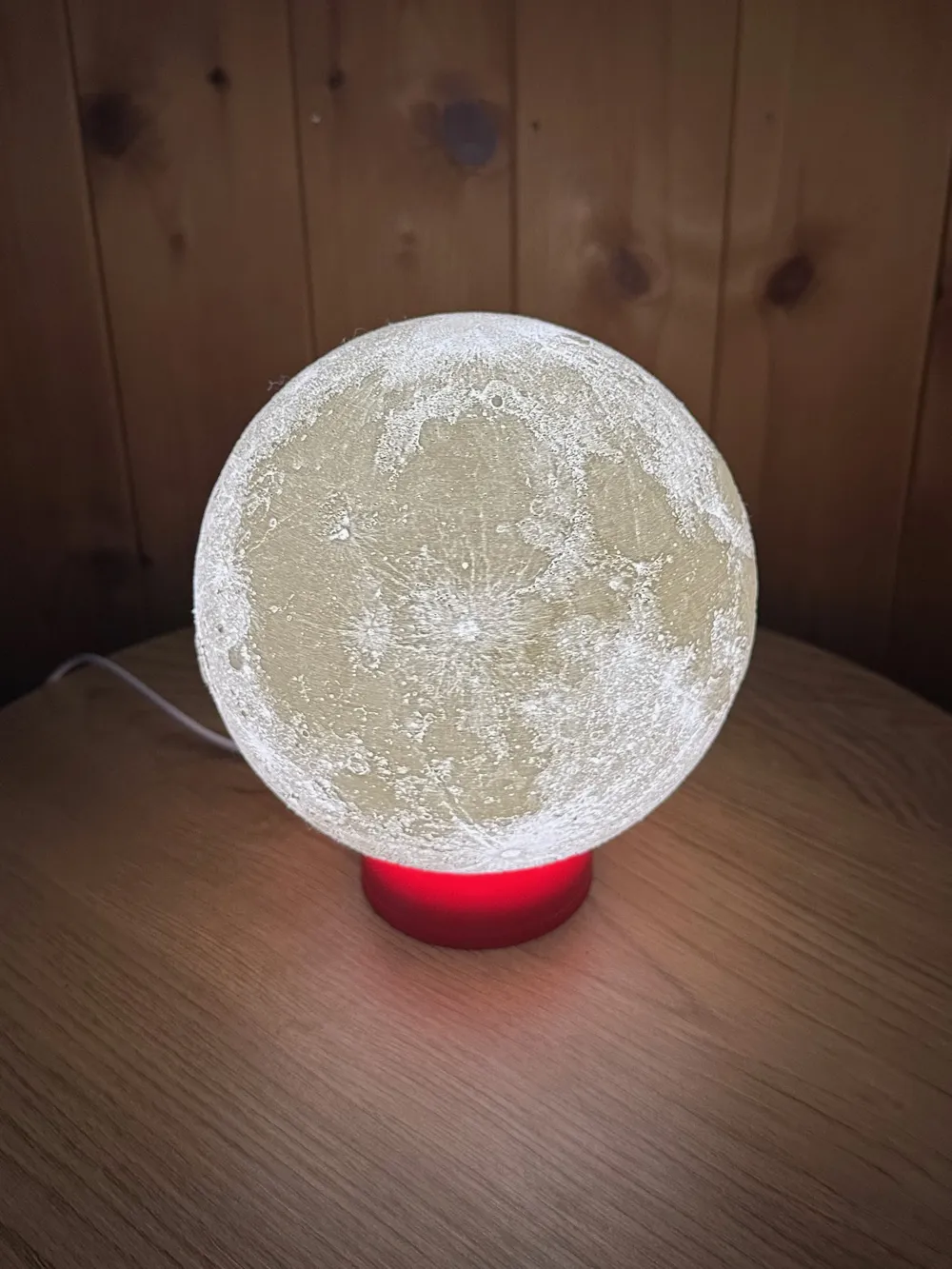 Moon Lamp - High Resolution - Free 3D Print Model - MakerWorld