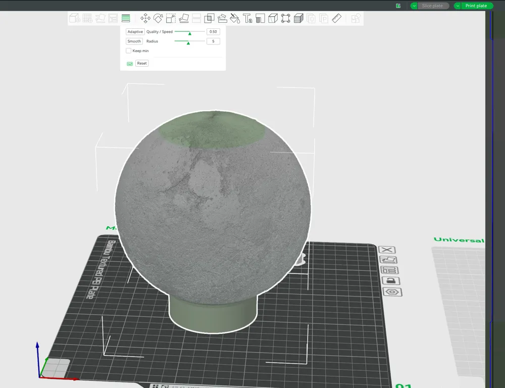 Moon Lamp - High Resolution - Free 3D Print Model - MakerWorld