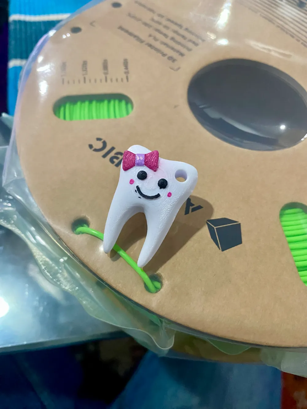 CUTE TOOTH KEYCHAIN by ESTUDIO 3M - MakerWorld