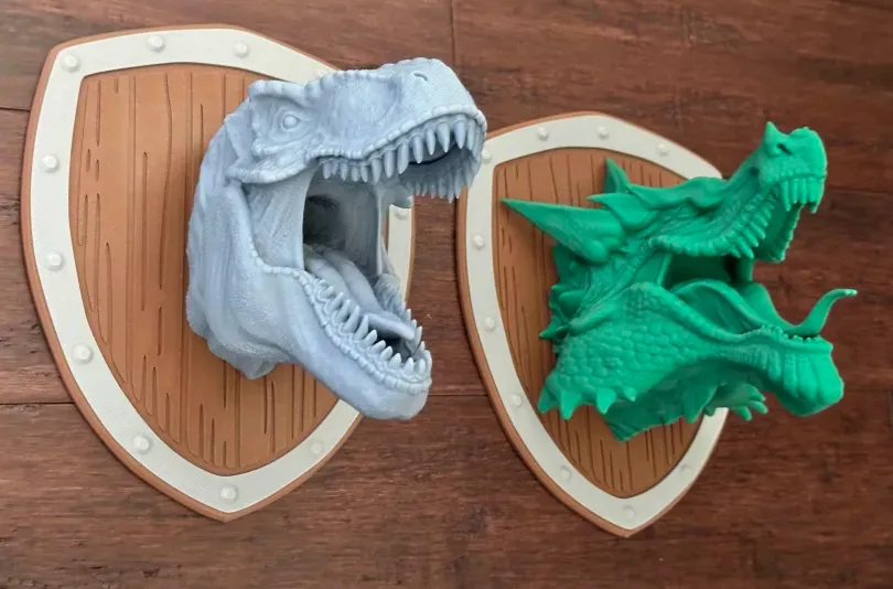 Mounted T-Rex Head - Free 3D Print Model - MakerWorld