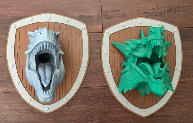 Mounted T-Rex Head - Free 3D Print Model - MakerWorld