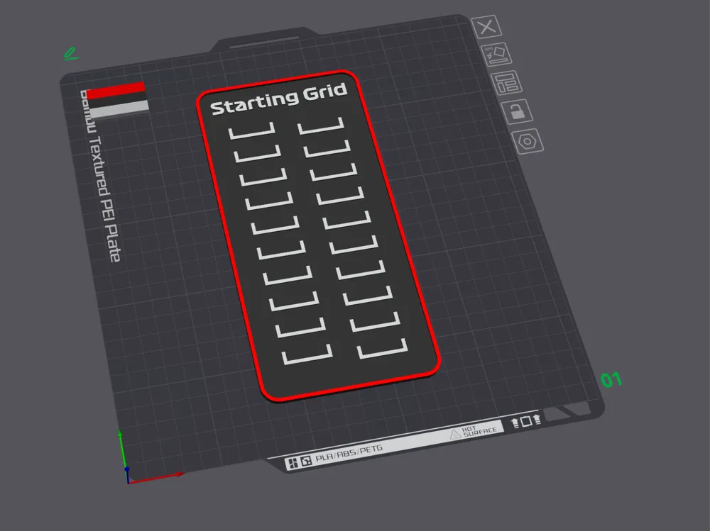 f1 grid by lars - MakerWorld
