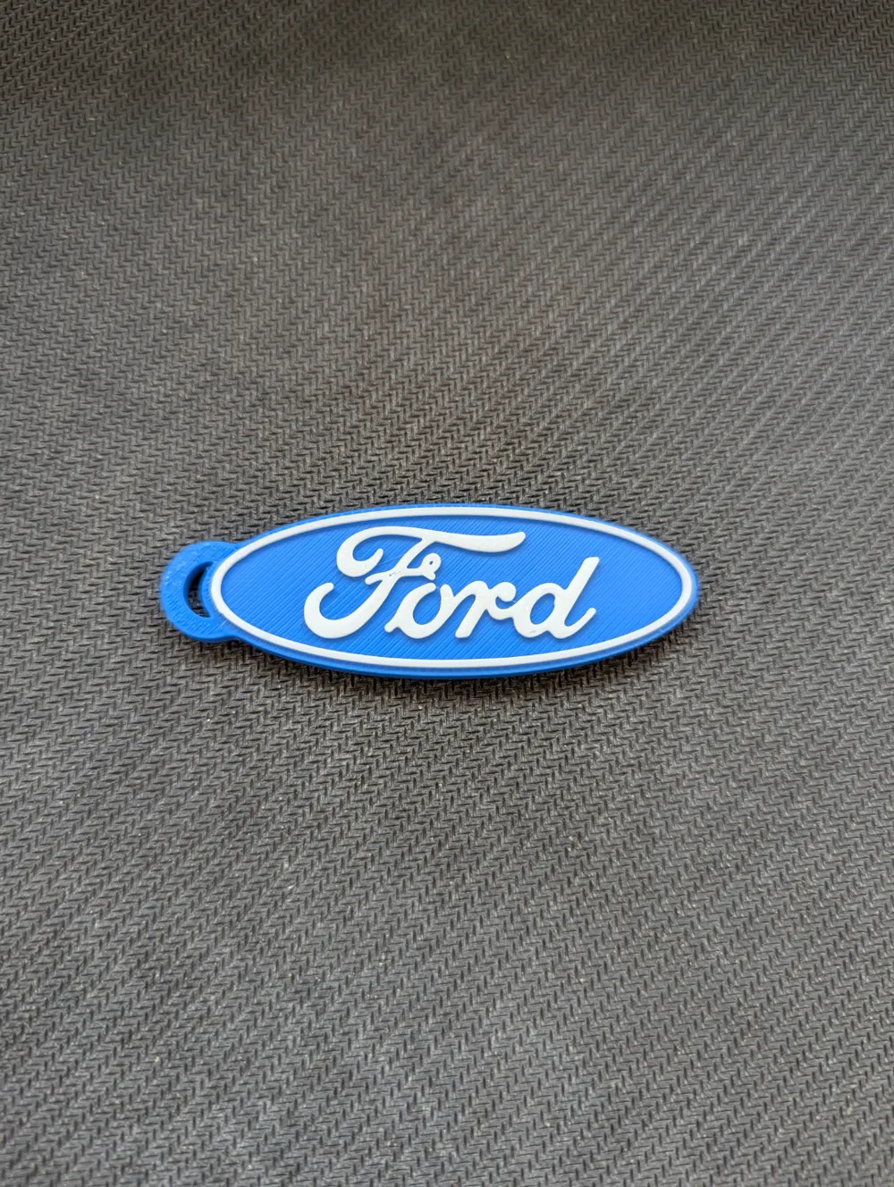 Ford logo keychain by Dava - MakerWorld