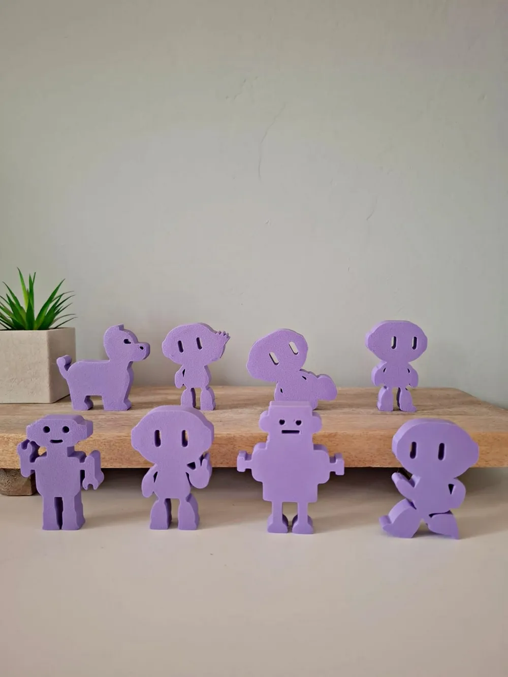Robot stacking game / stacking / sensory play by juf_tamara_ MakerWorld ...