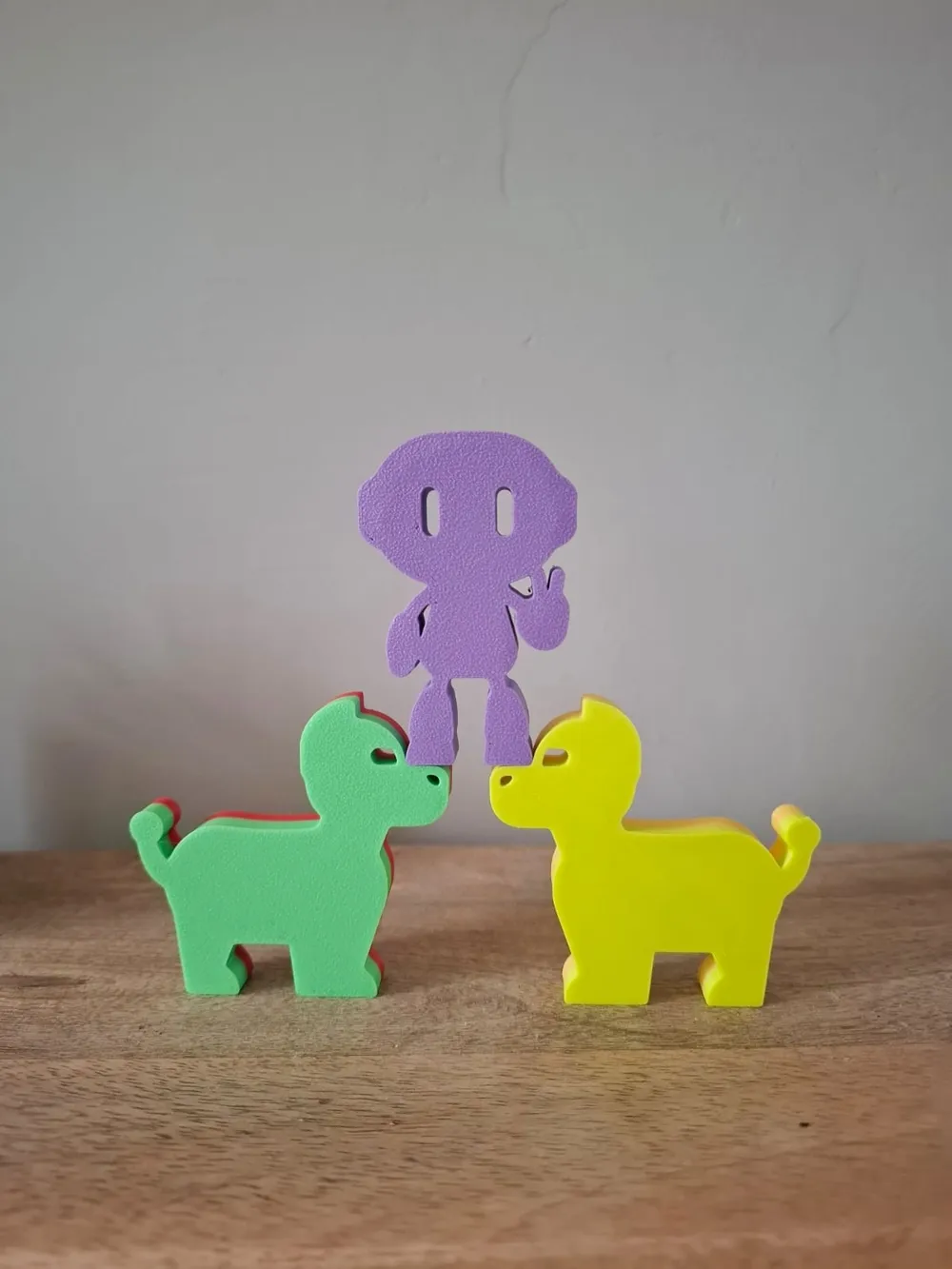 Robot stacking game / stacking / sensory play by juf_tamara_ MakerWorld ...