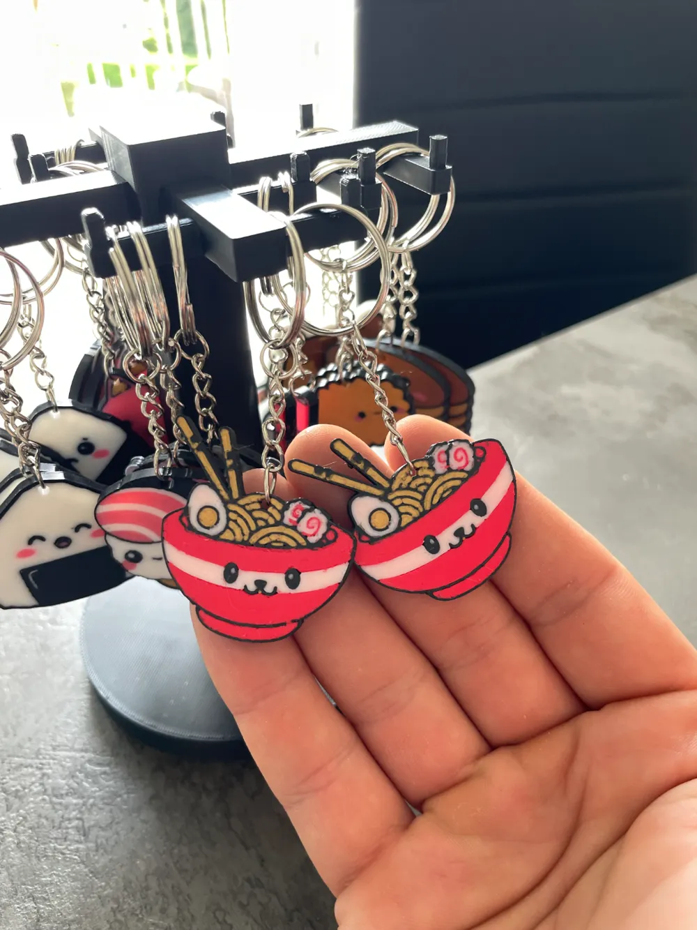 Japanese food keychain pack 2 by Andr3d - MakerWorld