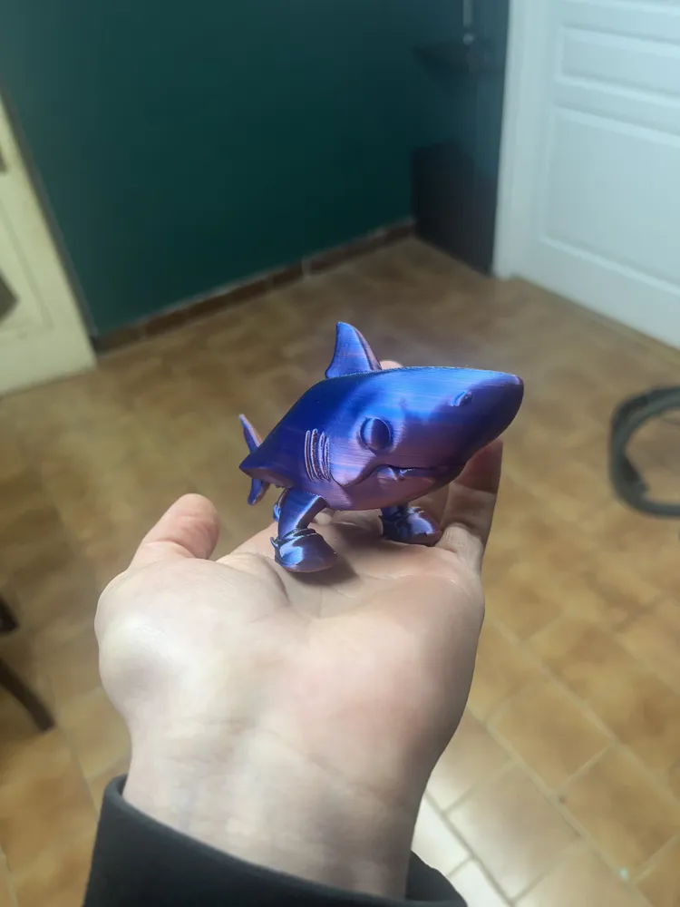 Tralalero Tralala - Brainrot - Funko Pop - Free 3D Print Model - MakerWorld