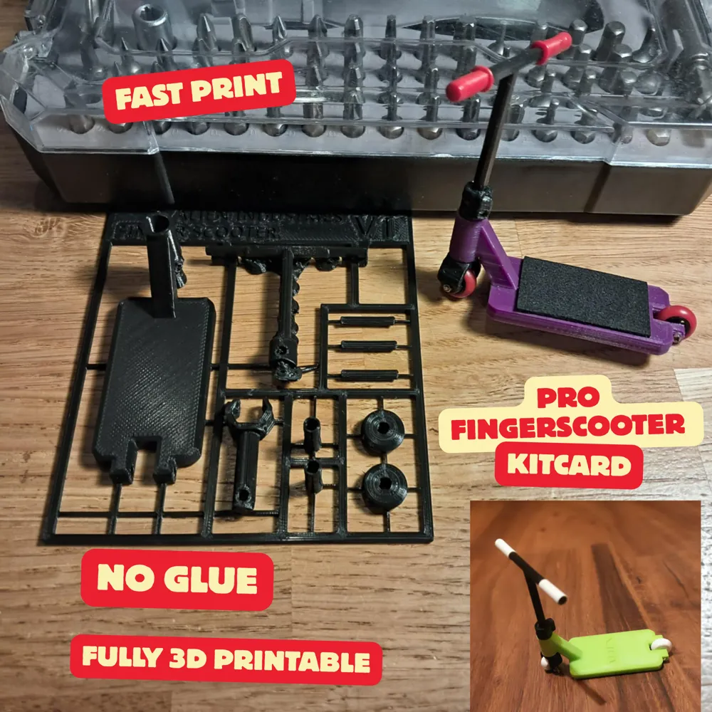 pro finger scooter kitcard - Free 3D Print Model - MakerWorld