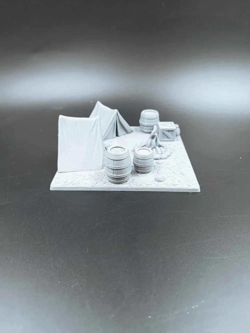 Bandit Camp Diorama - RPG - TTRPG - DND - Terrain by drakeforge3d ...