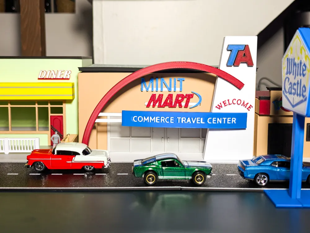 Fuddruckers Restaurant & Minit Mart Travel Center by LAYRLAB MakerWorld ...