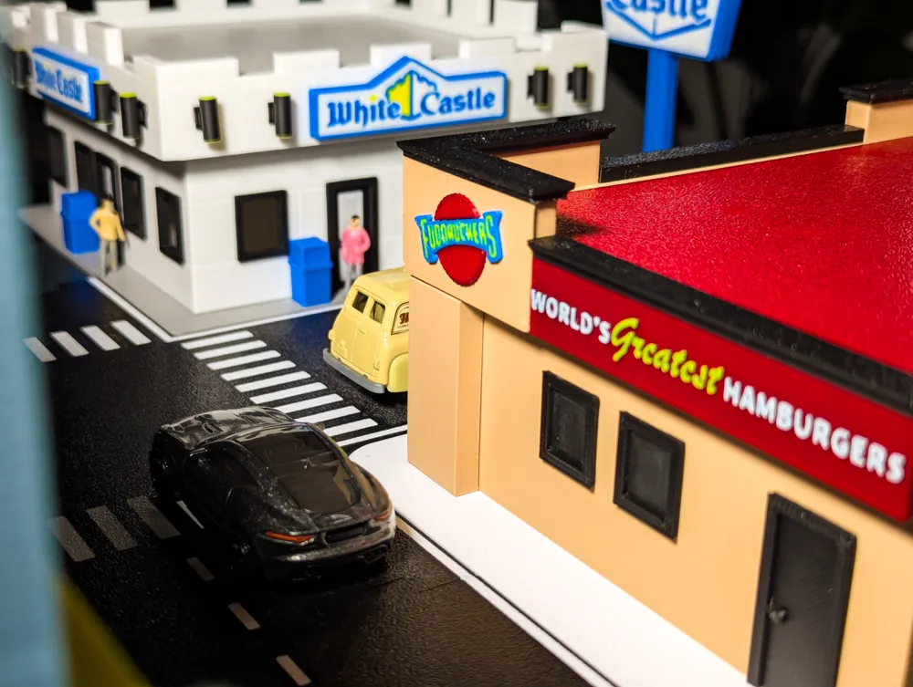 Fuddruckers Restaurant & Minit Mart Travel Center - Free 3D Print Model ...