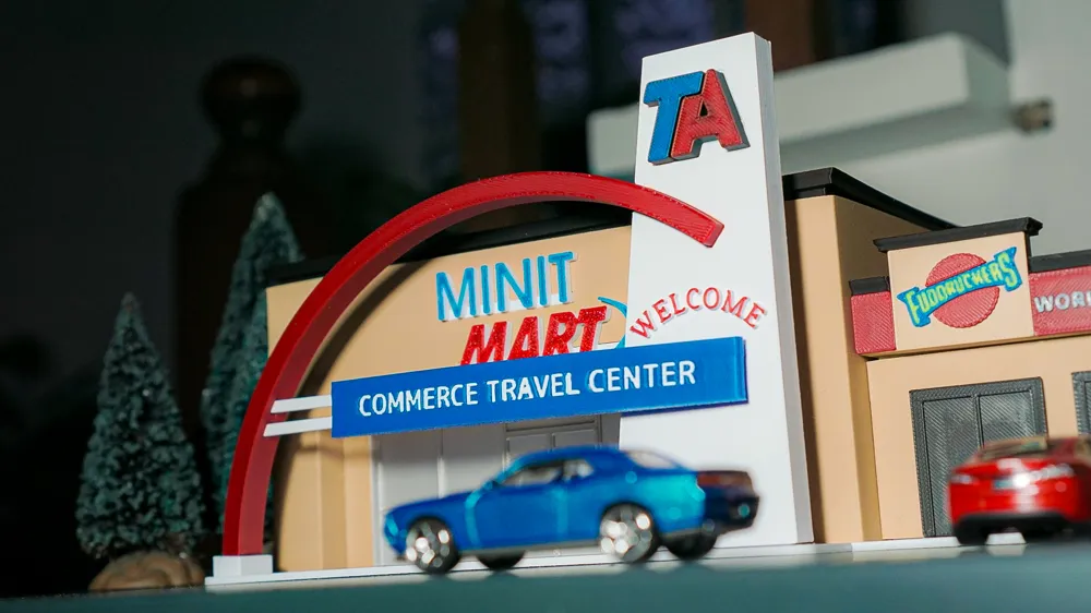 Fuddruckers Restaurant & Minit Mart Travel Center by LAYRLAB MakerWorld ...