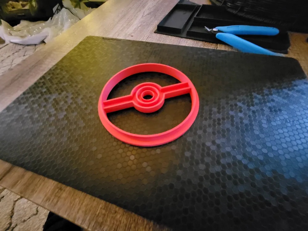 Pokeball Cookie Cutter Remixed by nweishar - MakerWorld