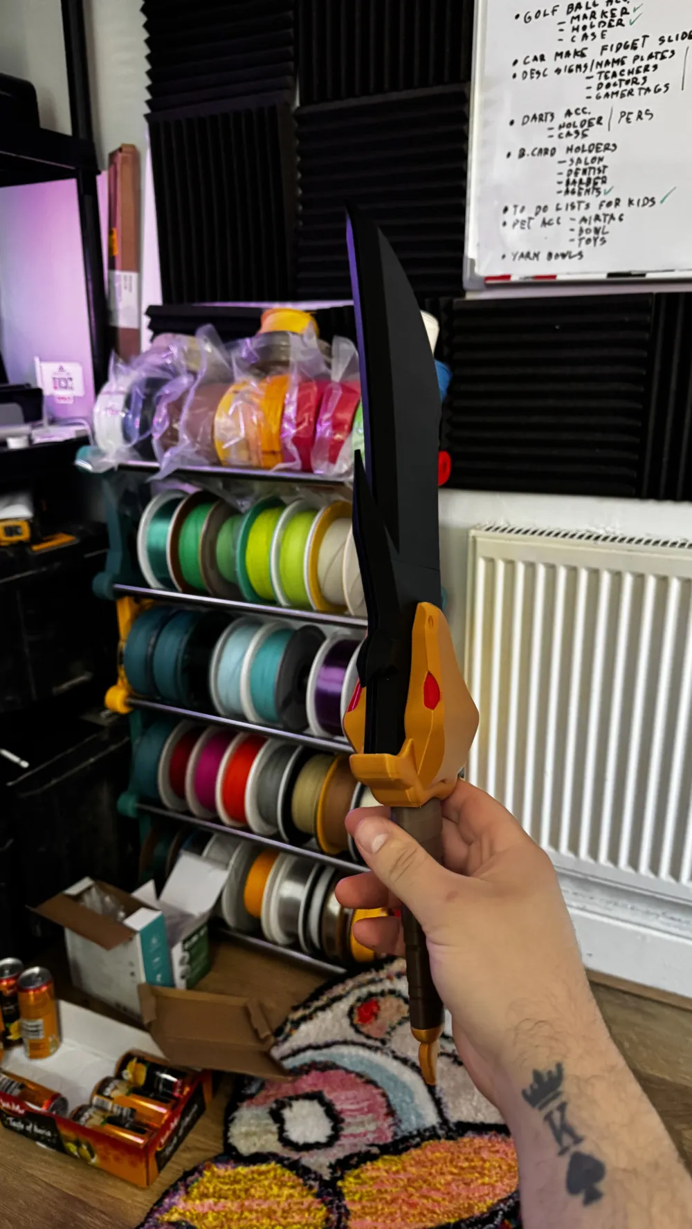 Demon Monarch Dagger from Solo Leveling Anime by makersark3d MakerWorld ...