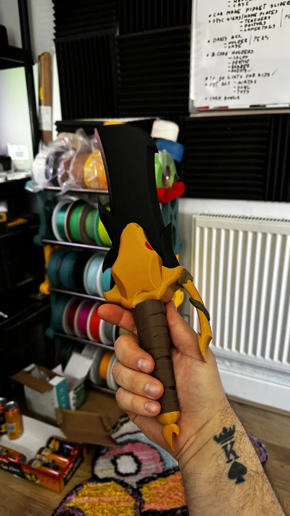 Demon Monarch Dagger from Solo Leveling Anime by makersark3d MakerWorld ...