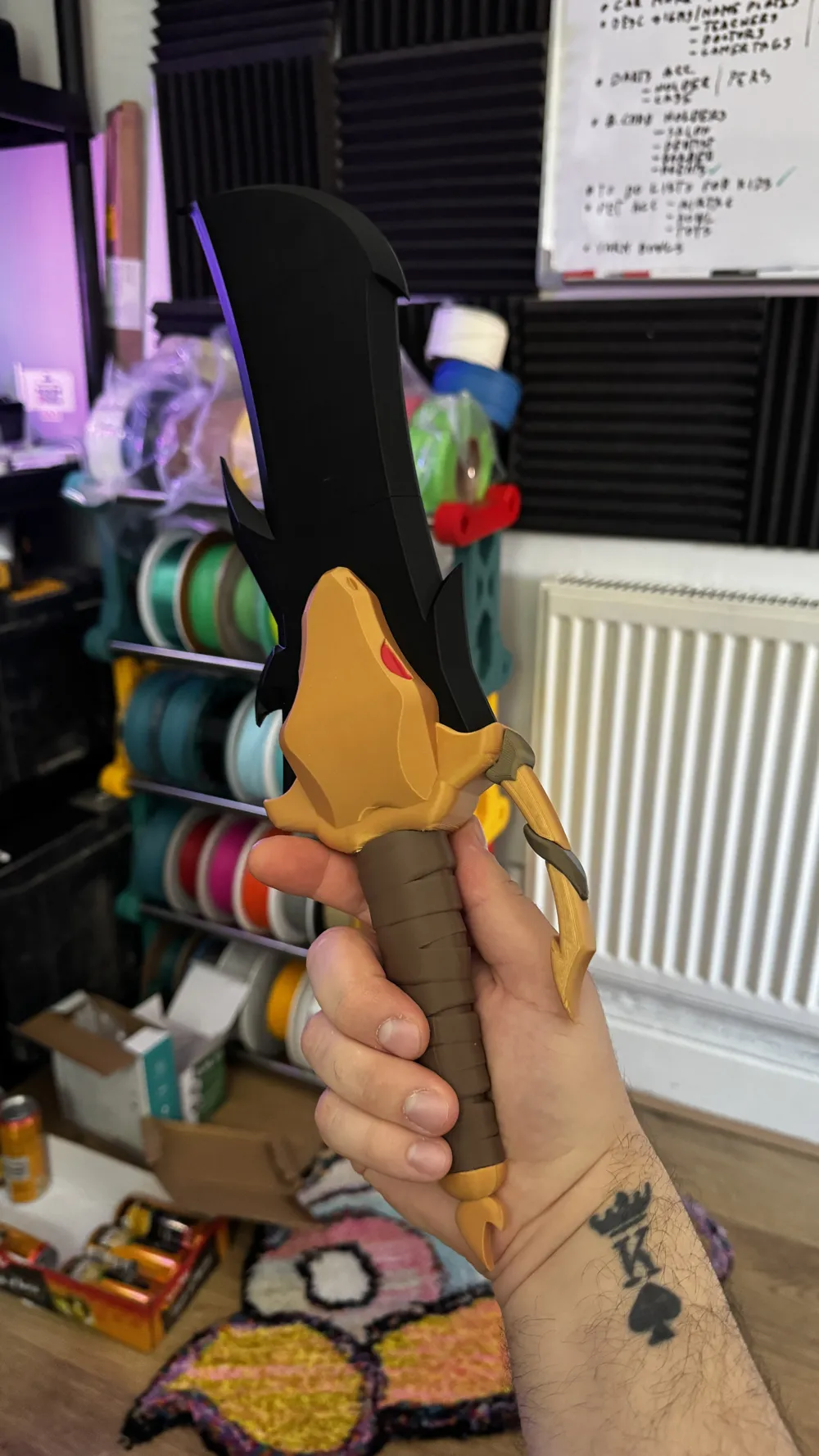 Demon Monarch Dagger from Solo Leveling Anime by makersark3d MakerWorld ...