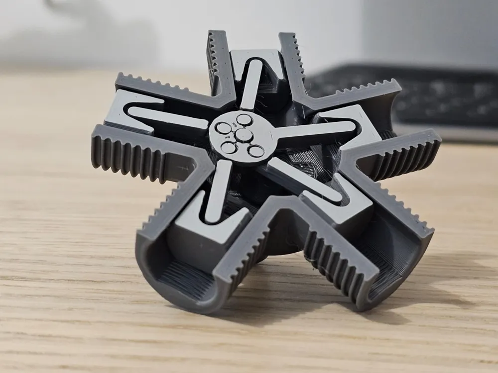 Radial engine (print in place) - Free 3D Print Model - MakerWorld