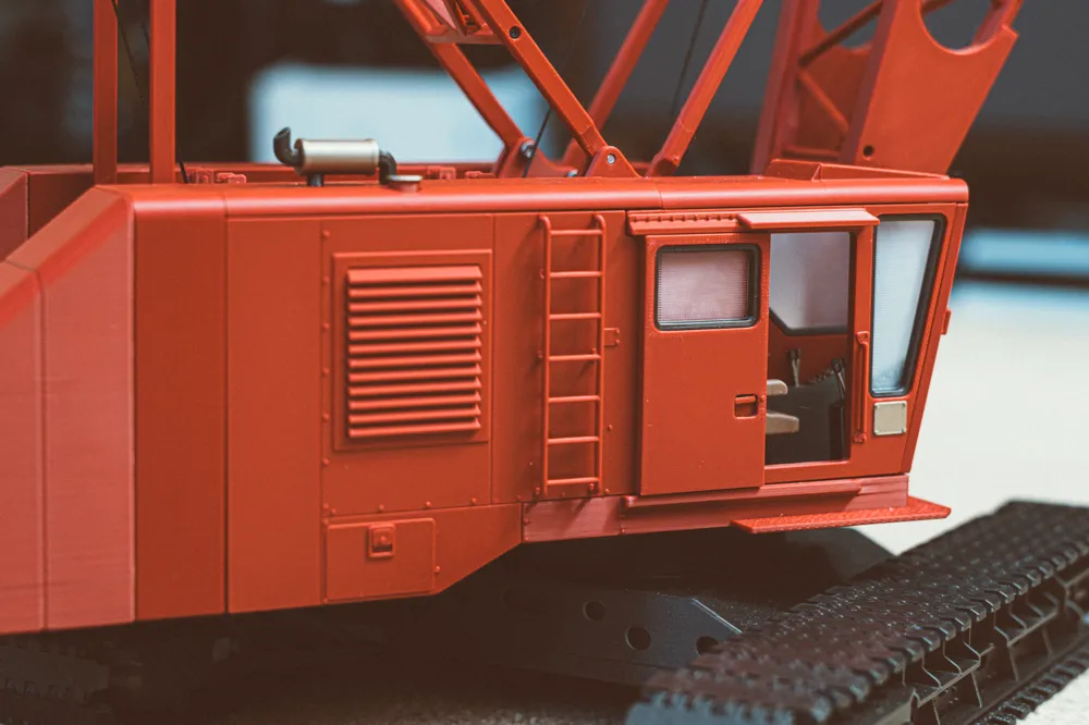 42W Crawler Crane - Free 3D Print Model - MakerWorld