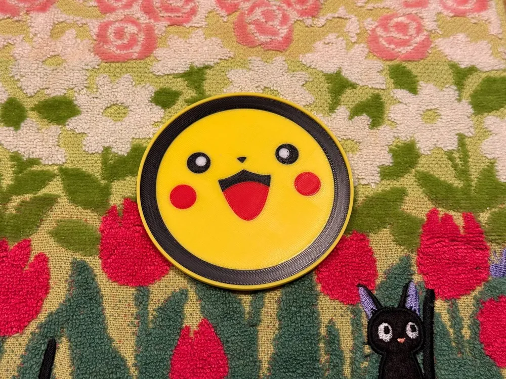 Pikachu Coaster - Pokemon by OttoLab MakerWorld: Download Free 3D Models