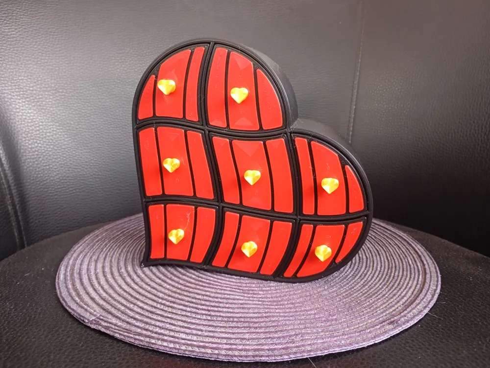 love heart drawer jewelry box - Free 3D Print Model - MakerWorld