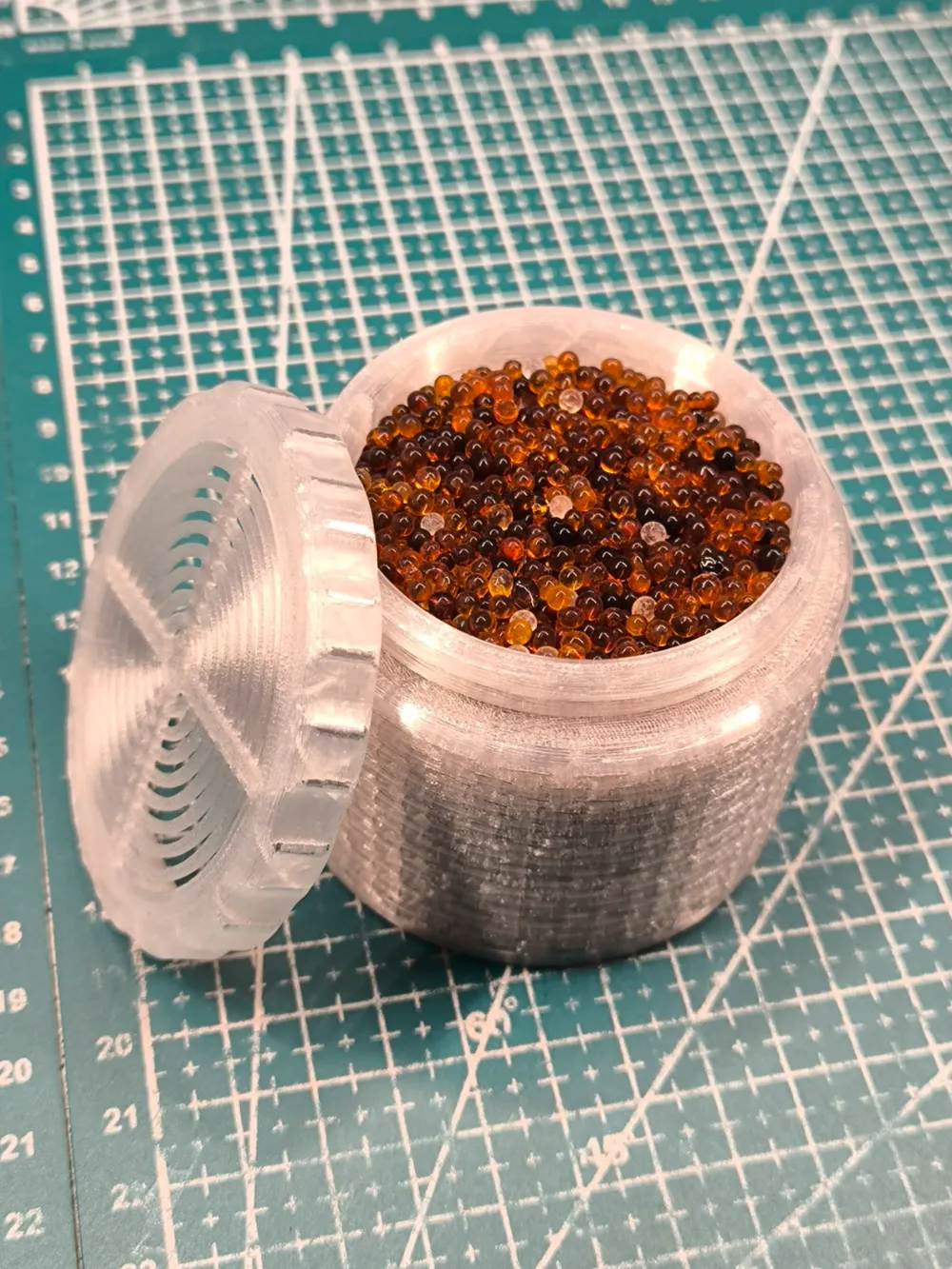 Desiccant jar for filament spool: 6 Types, 2 Sizes - Free 3D Print ...