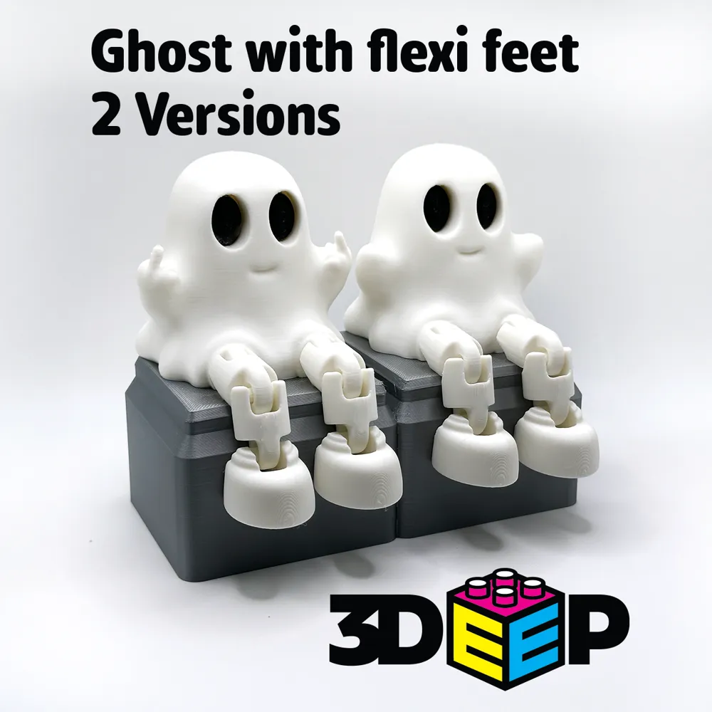 Ghosts with Flexi Feet Print in place No Supports by 3DeepDesigns ...
