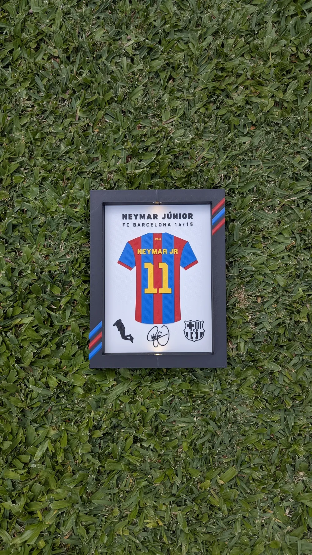Iconic Jerseys #10: Neymar Jr - FC Barcelona 14/15 - Free 3D Print ...