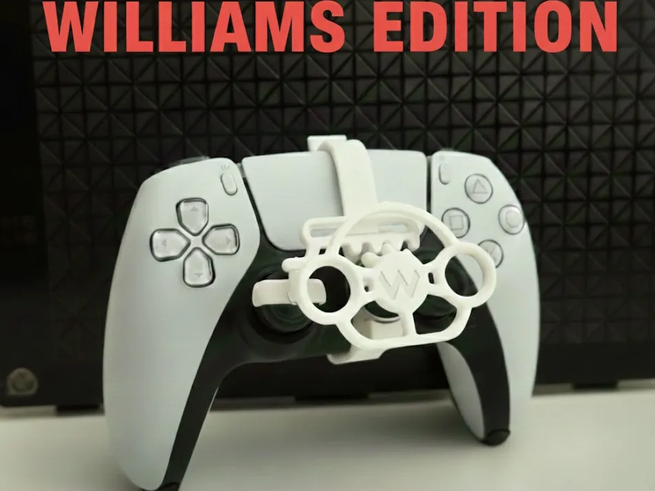 Williams F1 Wheel PS5 for Dualsense controller - Free 3D Print Model ...