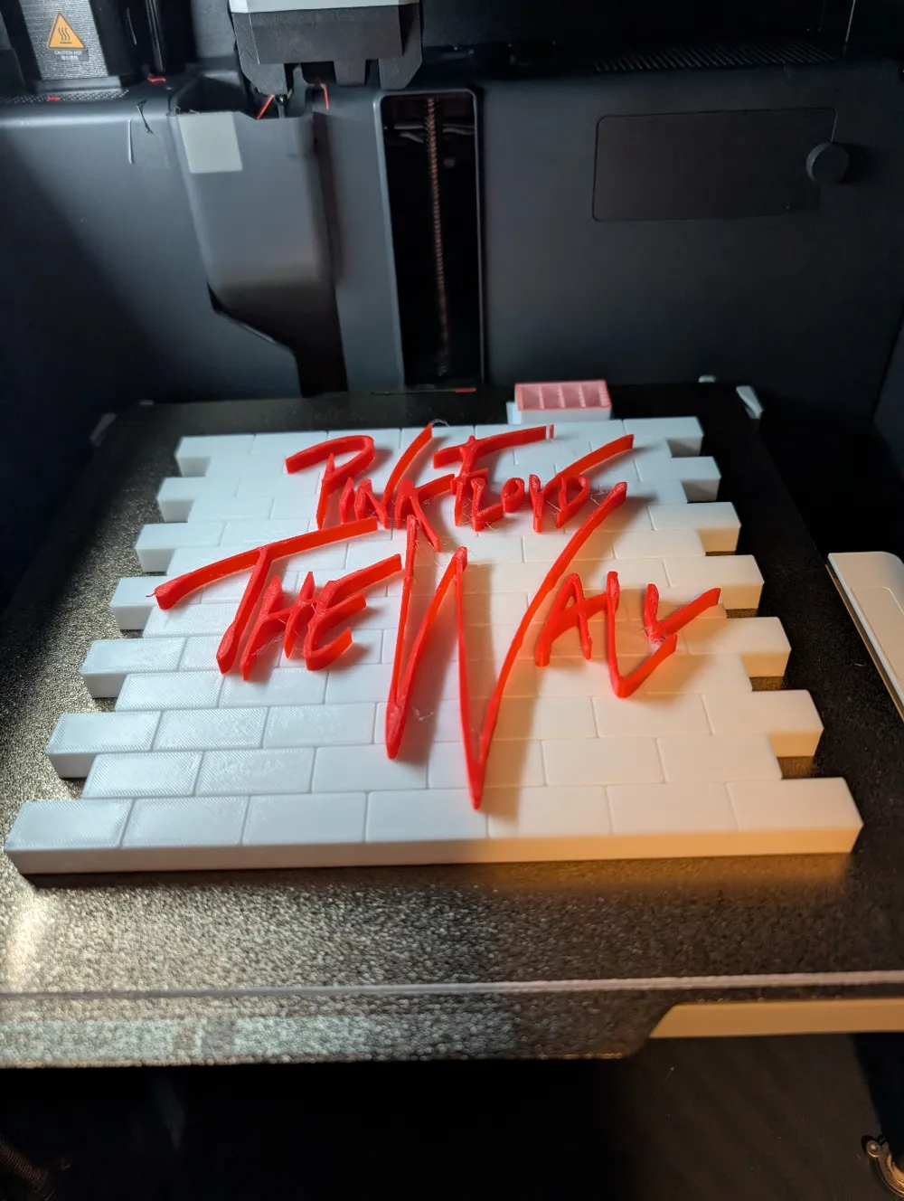 Pink Floyd The Wall Display - Free 3D Print Model - MakerWorld