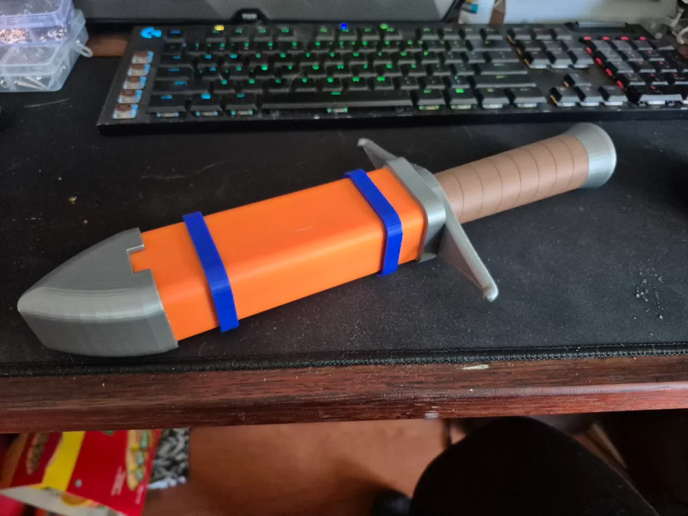 trunk's sword dice holder (dragon ball z) by Rompa MakerWorld: Download ...