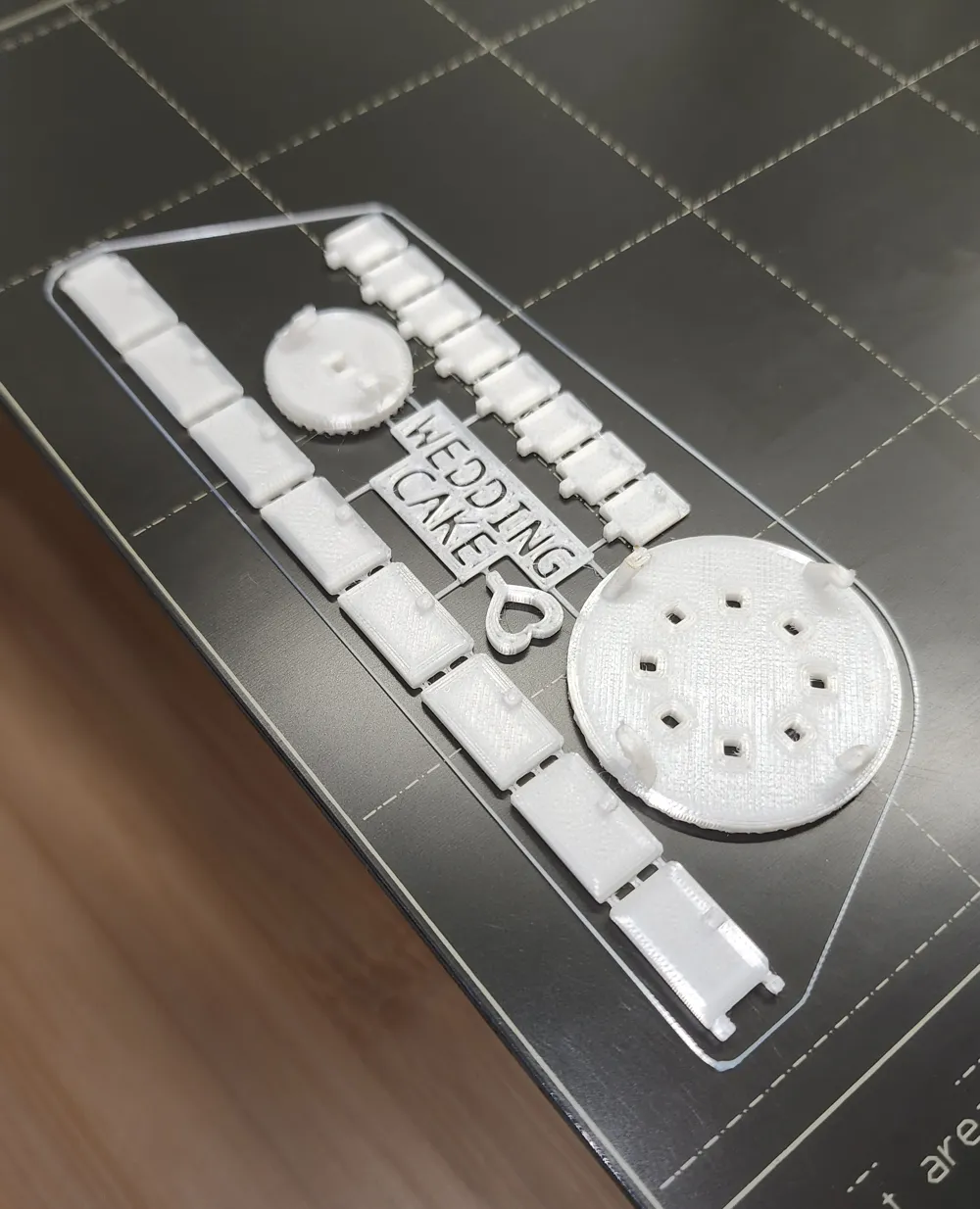 Build-your-own Mini Wedding Cake kit card by TripleGWorkshop - MakerWorld