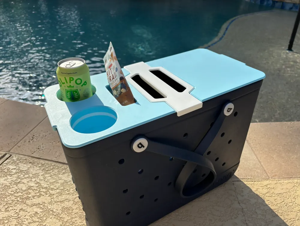 Bogg Bag Tray Table & Drink Holder (Original Size) - Free 3D Print ...