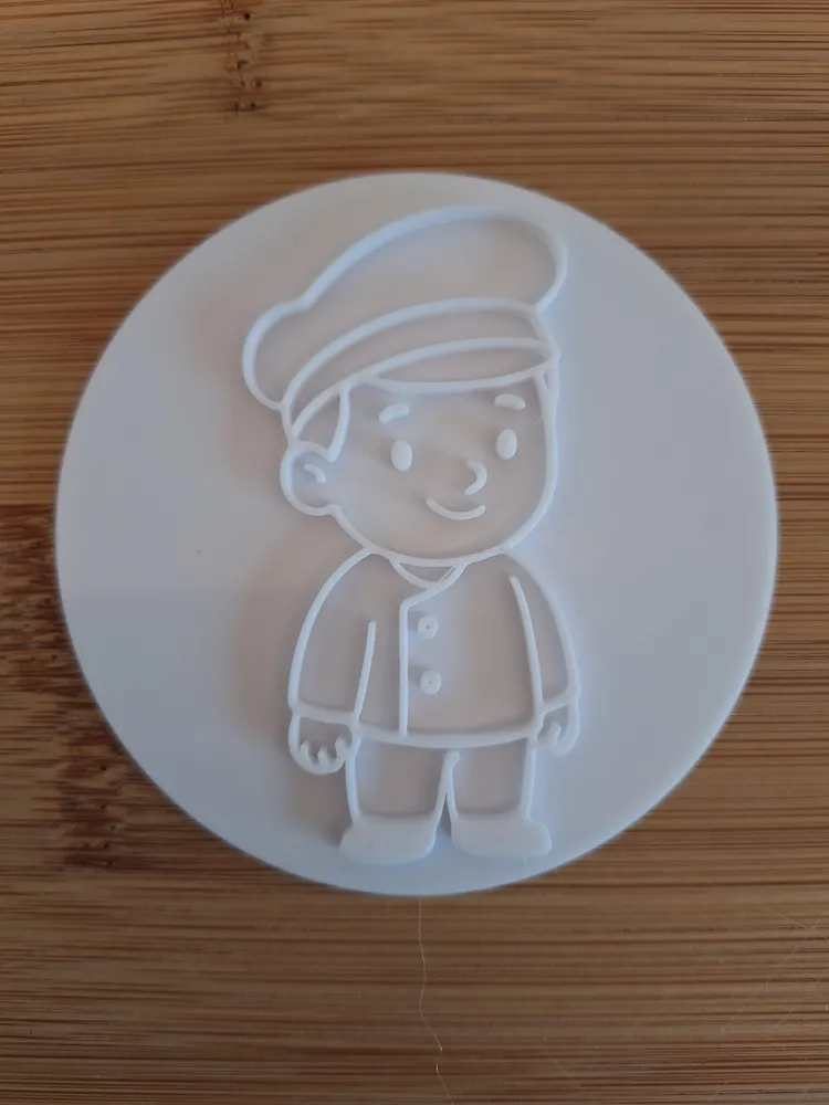 Sensory play : Bakery stamp set - Free 3D Print Model - MakerWorld