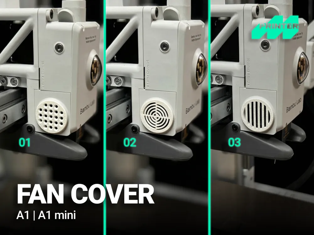 Extruder / Fan Cover | A1 & A1 mini - Free 3D Print Model - MakerWorld