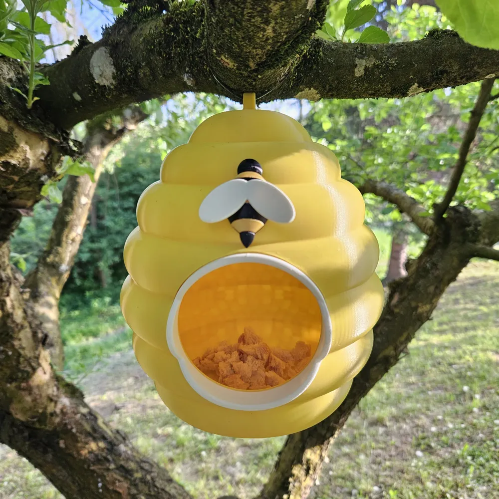 Beehive birdhouse by Vuki Production MakerWorld: Download Free 3D Models