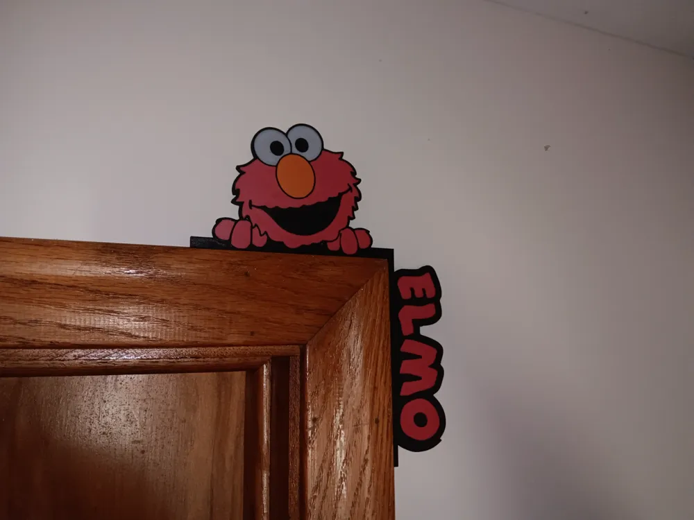 Elmo Door Corner by AmishAtlas Designs - MakerWorld