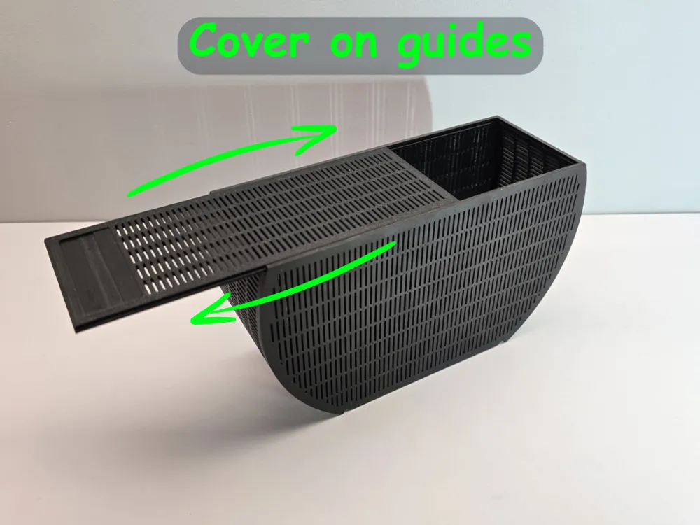 Creality Space Pi - Silica gel drying container by Piotr_C MakerWorld ...