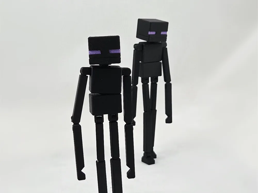 Minecraft Enderman - Model Kit - Free 3D Print Model - MakerWorld