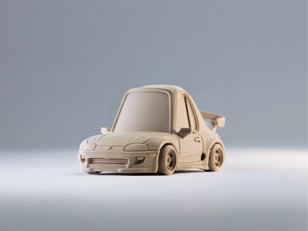 Tooned Toyota Supra mk4 Kit Card - Free 3D Print Model - MakerWorld