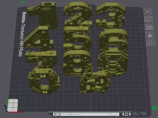 Steampunk style numbers by Pikselowe Formy 3D MakerWorld: Download Free 3D Models
