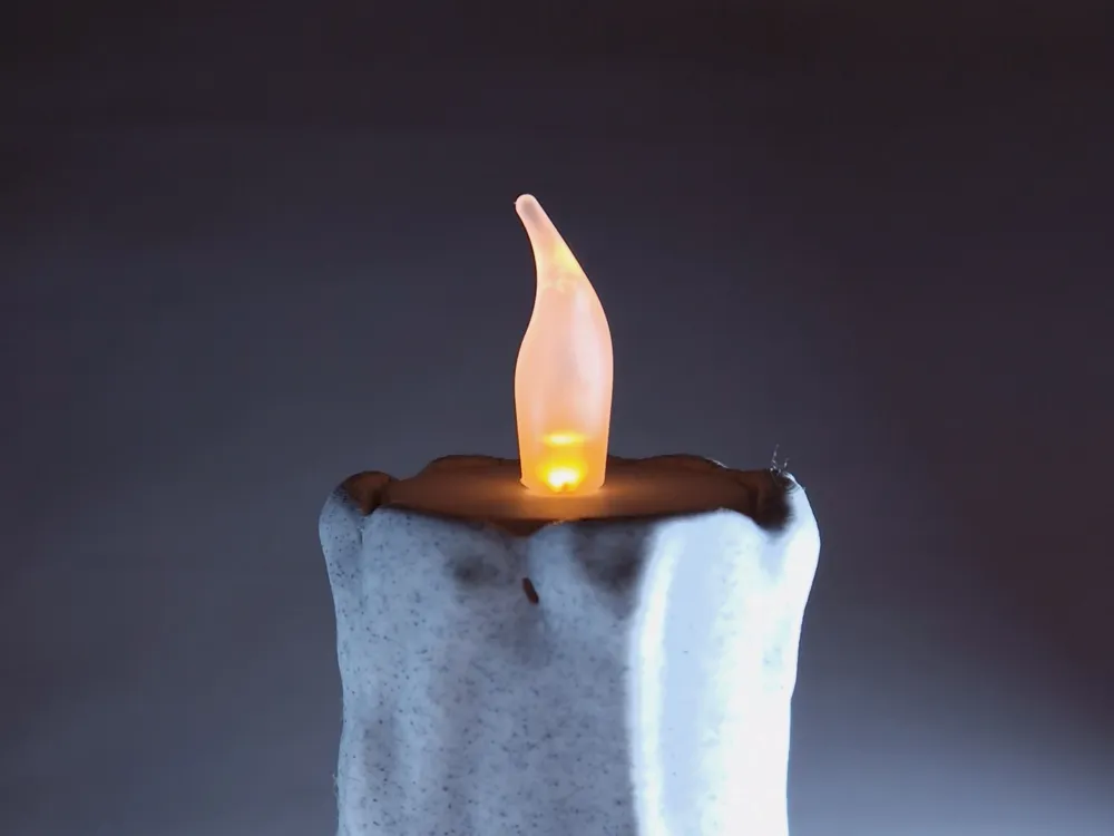 Realistic Drip-Effect Candle for Electric Inserts by Qris200 - MakerWorld