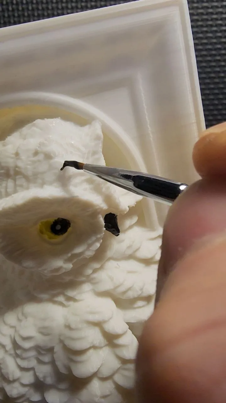 Hedwig from Harry Potter Book Nook - Free 3D Print Model - MakerWorld